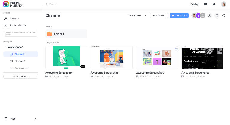 Awesome Screenshot Blog