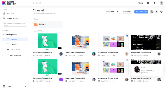 Awesome Screenshot Blog
