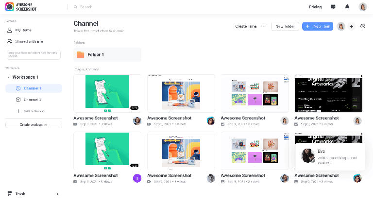 Awesome Screenshot Blog